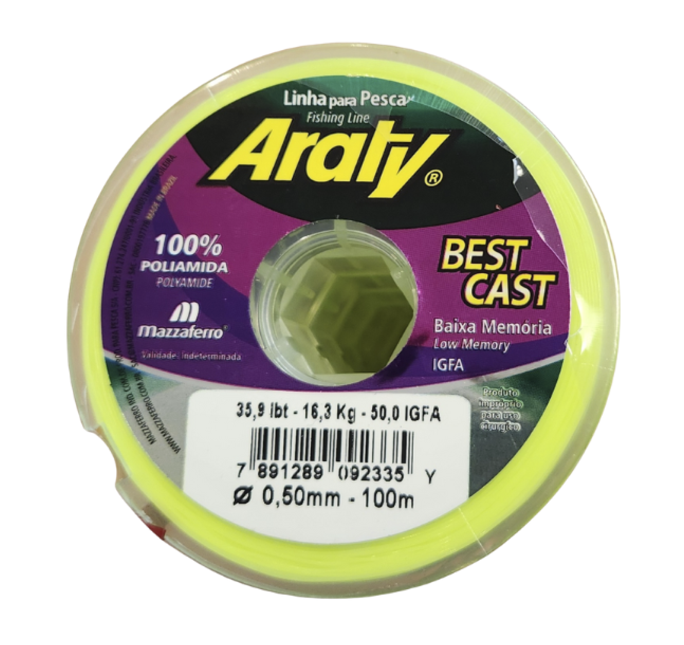 Linea de pesca ARATY BEST CAST 0.45 – Bowie srl